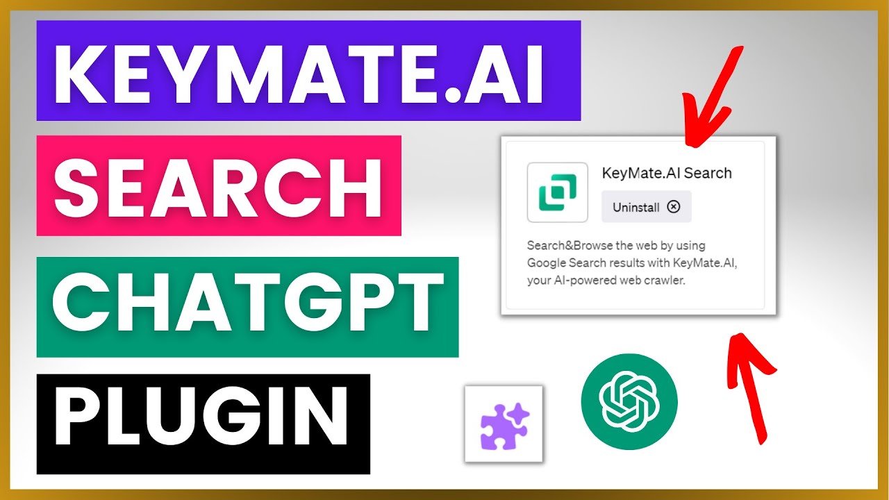 How To Use KeyMate.AI Search ChatGPT Plugin? - YouTube