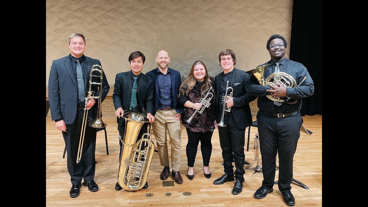 Toccata and Fugue - UNT Center Brass Quintet 2022-2023 - YouTube