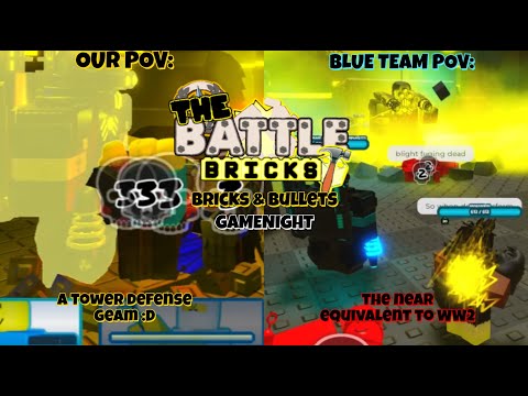 This was more than a tower defense game (Roblox - The Battle Bricks ...