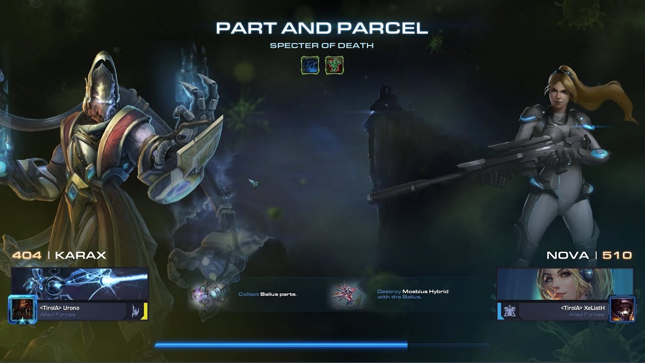 StarCraft II: Co-op Weekly Mutation 332 - Specter of Death - YouTube