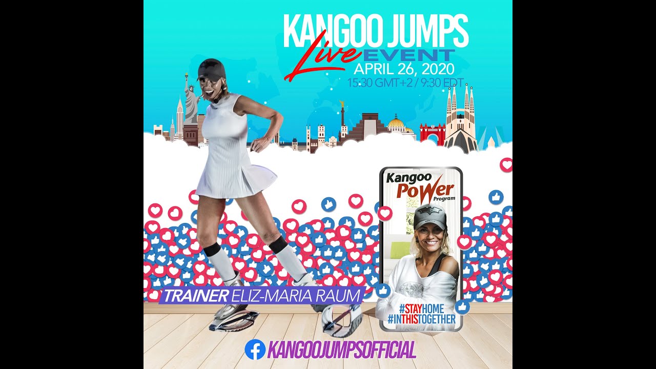 Kangoo Jumps® Live Event April 26, 2020 - Eliza Raum Kangoo Power ...