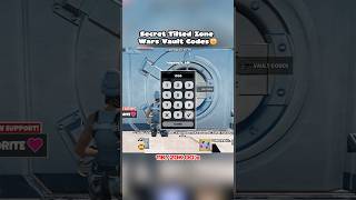 New Secret Tilted Zone Wars Vault Codes 2025 Fortnite Gaming ...