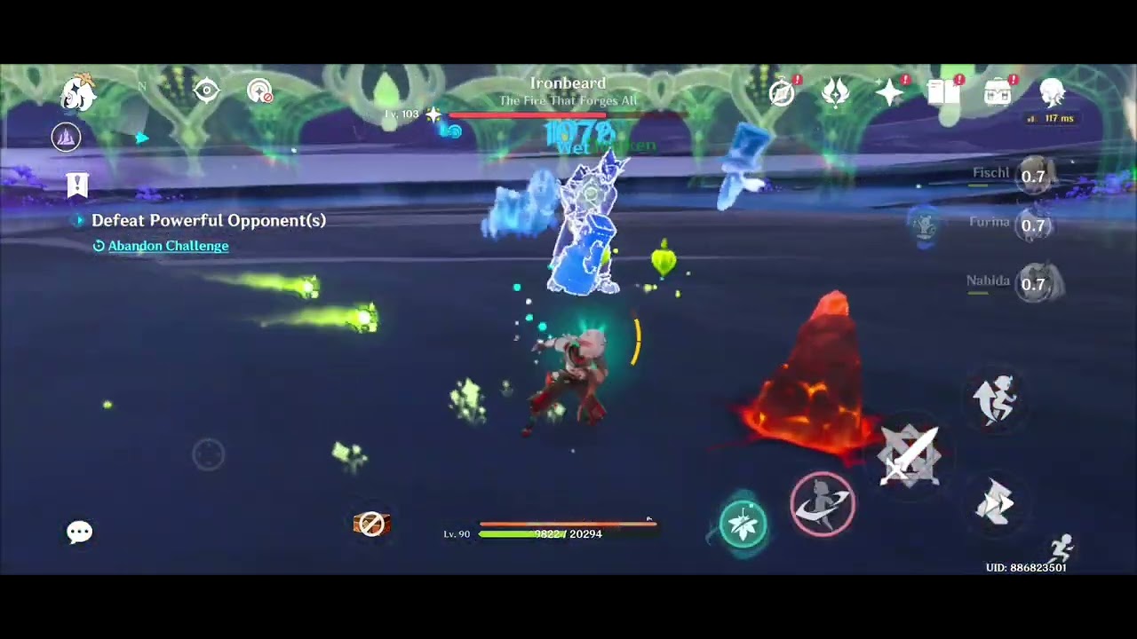 DON'T GET HIT BY ANY ATTACK! Natlan Local Legend IRONBEARD 3rd ...