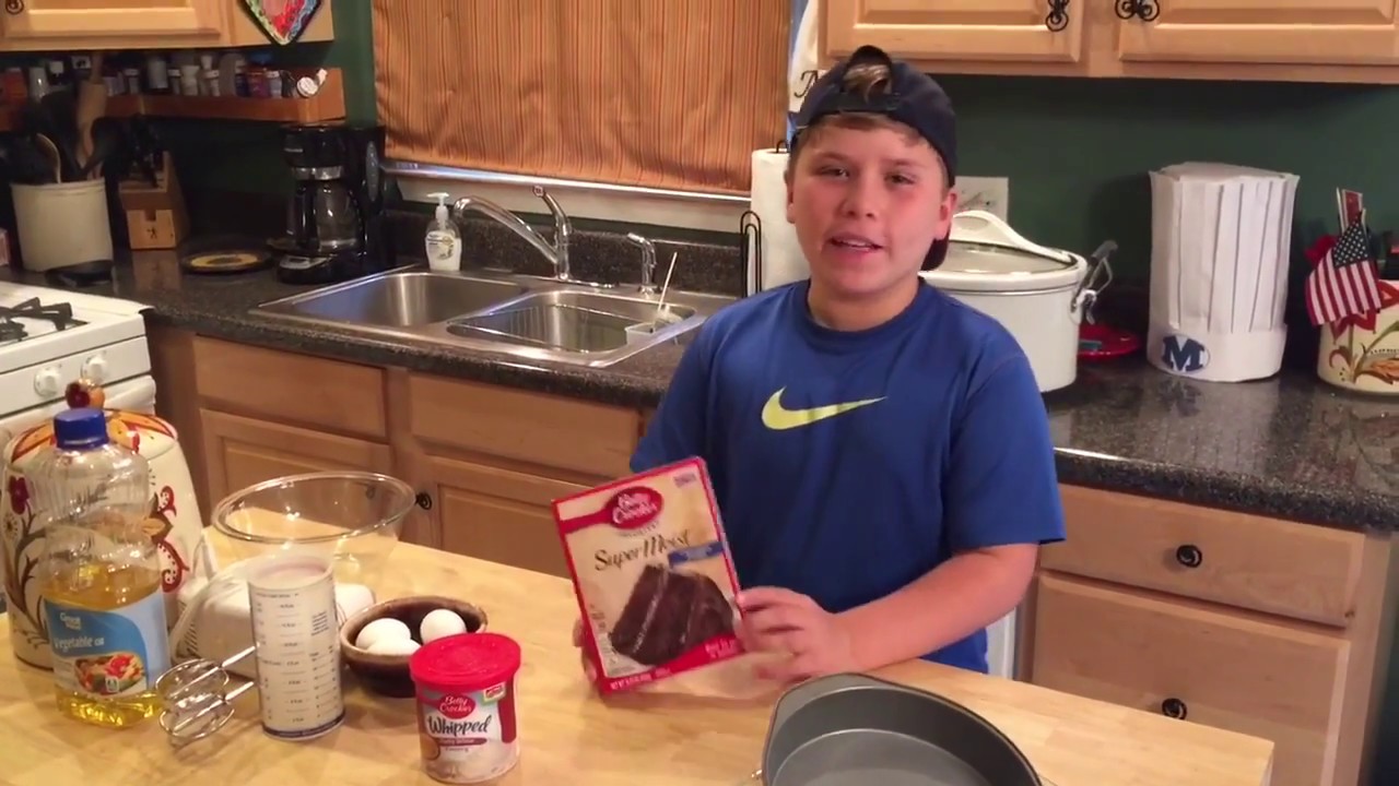 Evan - Chocolate Cake - YouTube