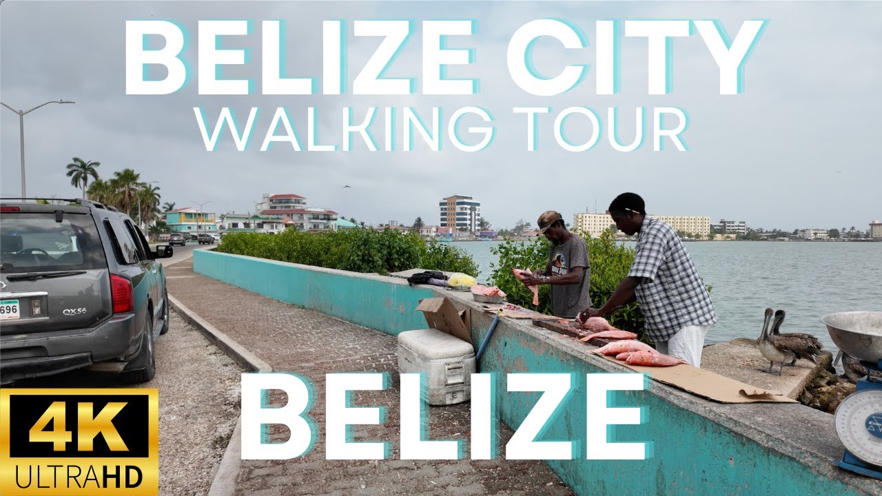 A Day In Belize City - Walking Tour in 4K 2024 🇧🇿 - YouTube