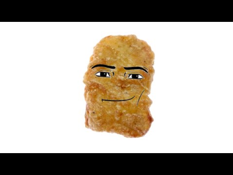 gigagadedigagiga o nugget meme white screen - YouTube