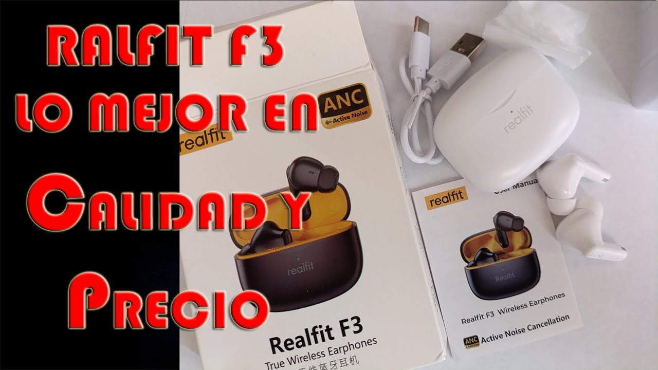 AURICULARES REALFIT F3 LOS MEJORES CALIDAD PRECIO - YouTube