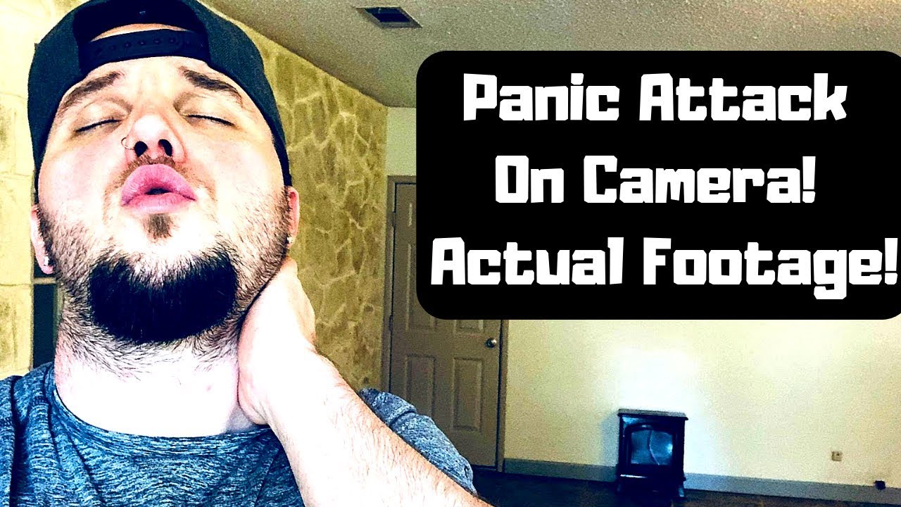Panic Attack On Camera! Actual Footage! - YouTube
