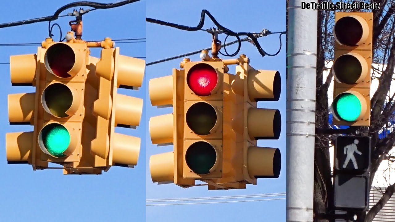 Traffic Lights & Flashing Crosswalks | Michigan & Lonyo - YouTube