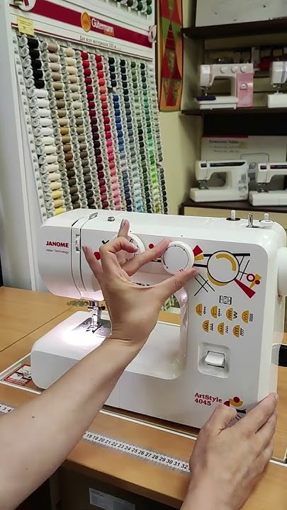 Janome ArtStyle 4045. Распаковка электромеханической швейной машины ...