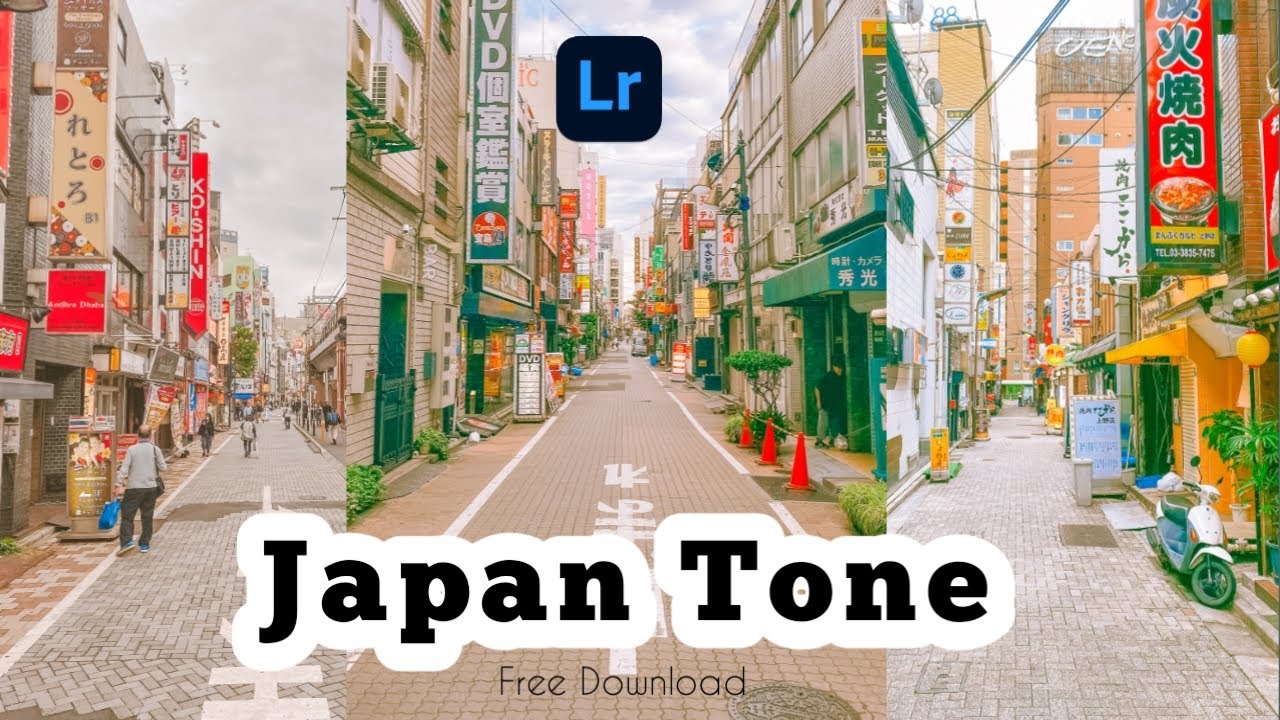 Japan tone | Lightroom preset Free Download - YouTube