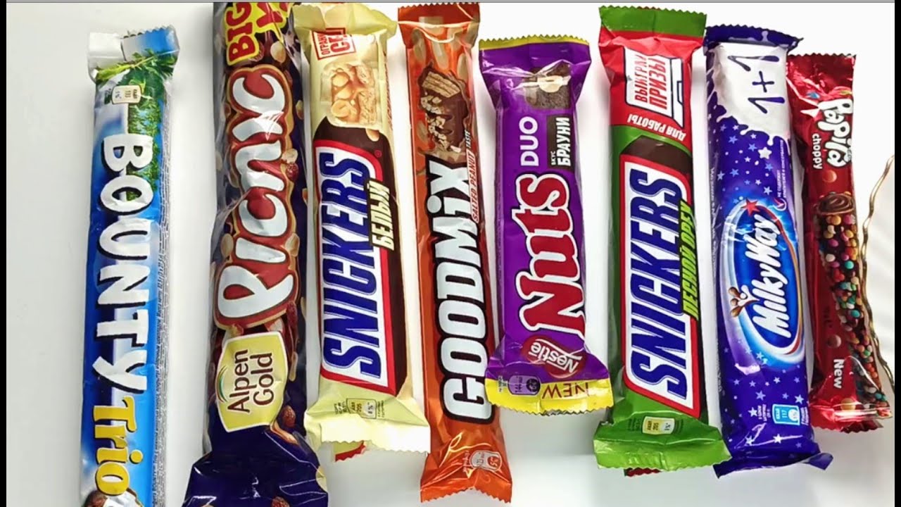 New Delicious Candies Let's Try Milky Way And Goodmix - YouTube