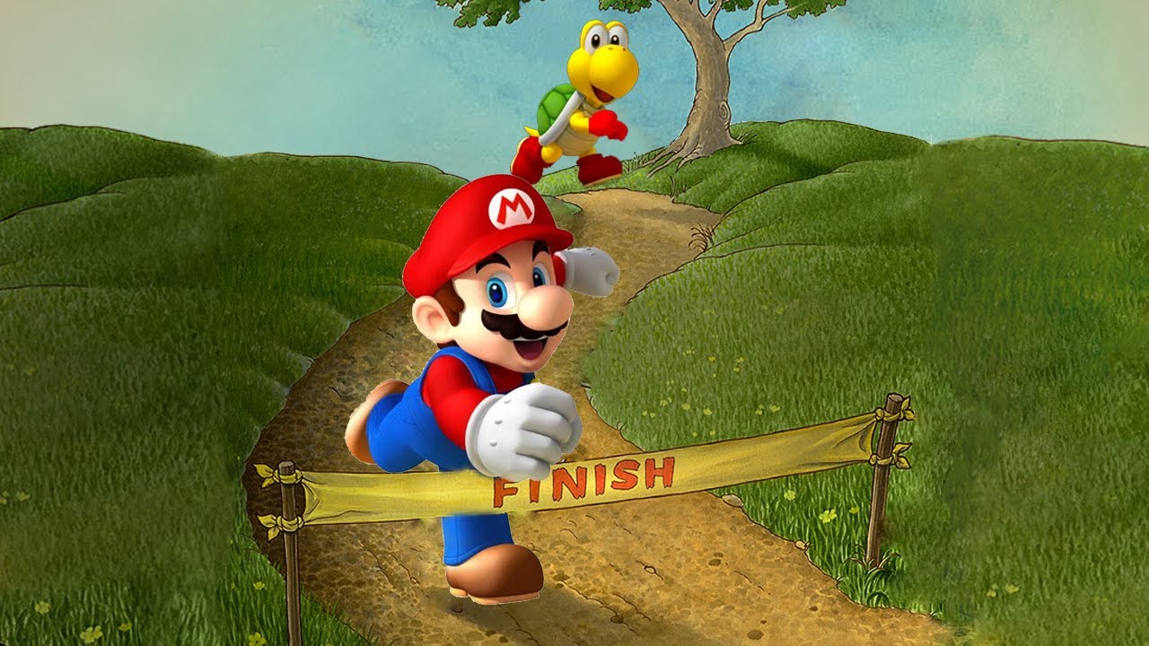 The Tortoise and the Mario - YouTube