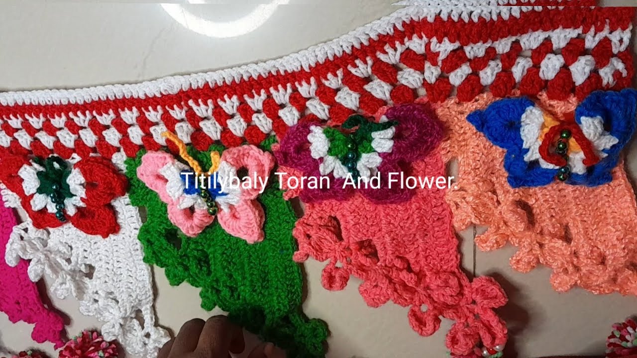 how woolen toran!!how beautiful woolen toran - YouTube