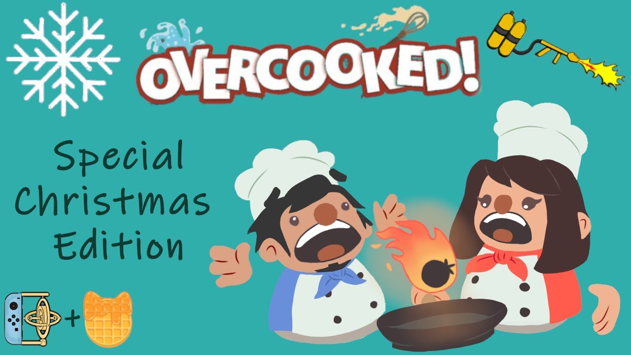 Overcooked! Christmas DLC Co-Op Extravaganza | Festive Seasoning ...