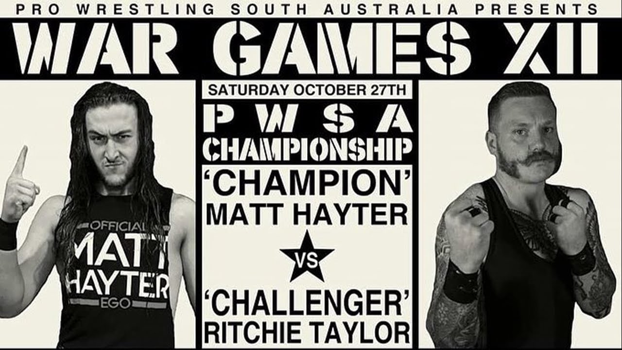 PWSA WarGames - Matt Hayter VS Ritchie Taylor - YouTube