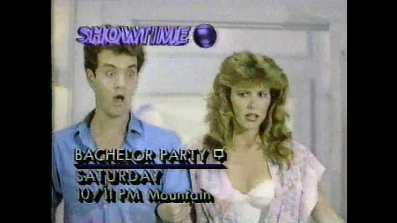 1986 Bachelor Party Tom Hanks Movie promo for Showtime 60 sec - YouTube