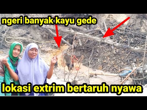 TAMBANG TIMAH, kolong extrim bertaruh nyawa,