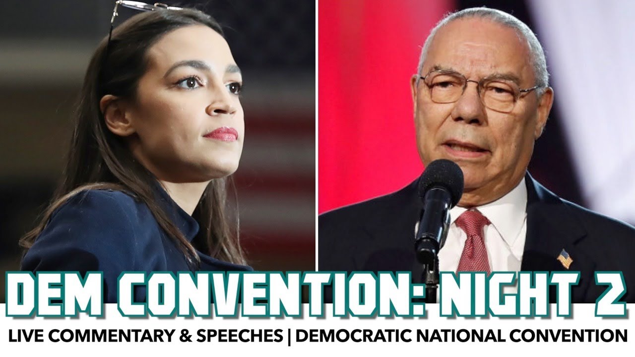 DNC 2020 Night 2 | Live Commentary & Speeches - YouTube