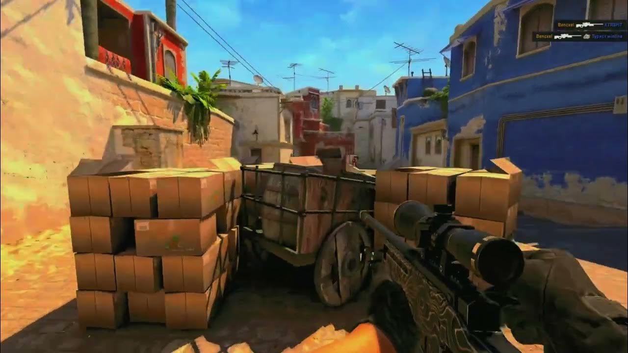 AWP 1v5 Mirage Clutch (full round) - YouTube