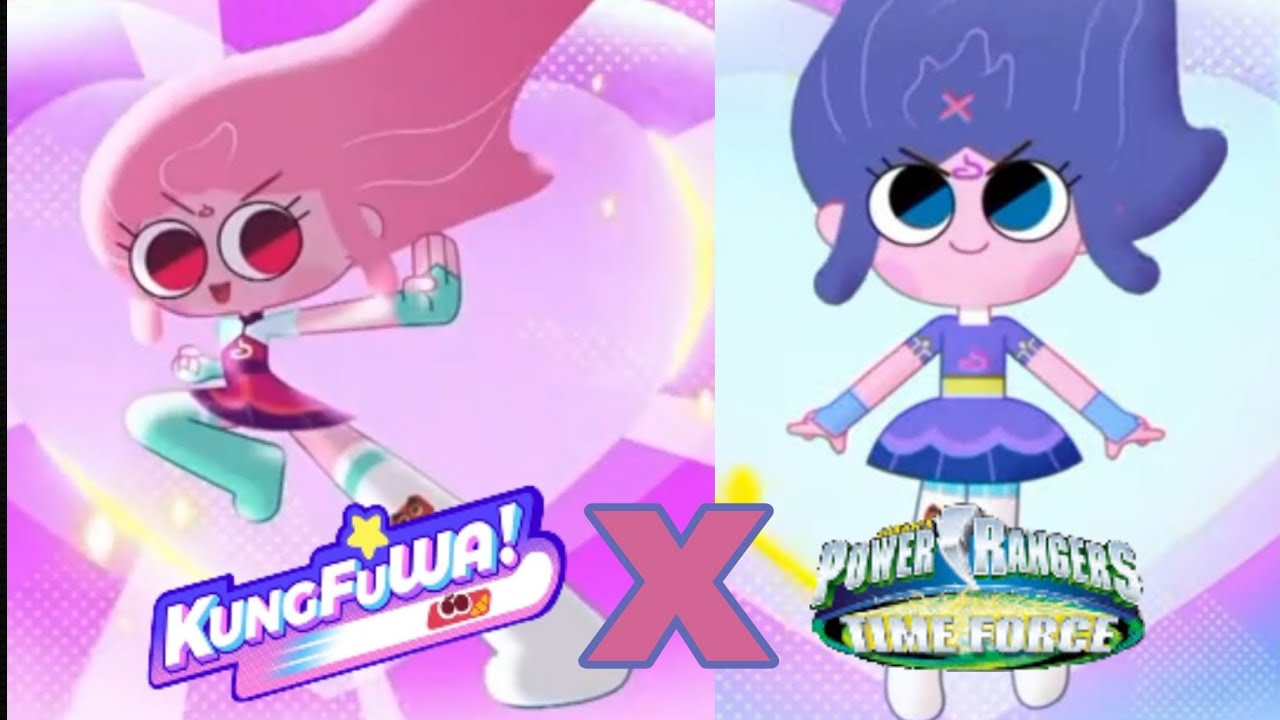 Kung Fu Sock - Tee Zeng and Min Transformation but with power rangers ...