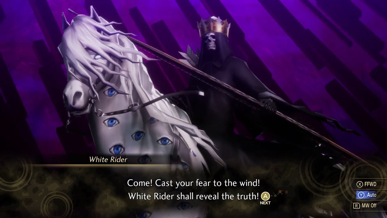 Shin Megami Tensei V: FIEND White Rider DLC [Hard] | Reverofenola - YouTube