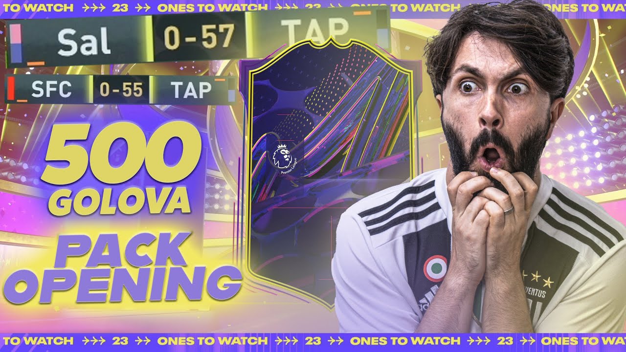 Zabio sam 500 GOLOVA zbog pack openinga! FIFA 23 - YouTube