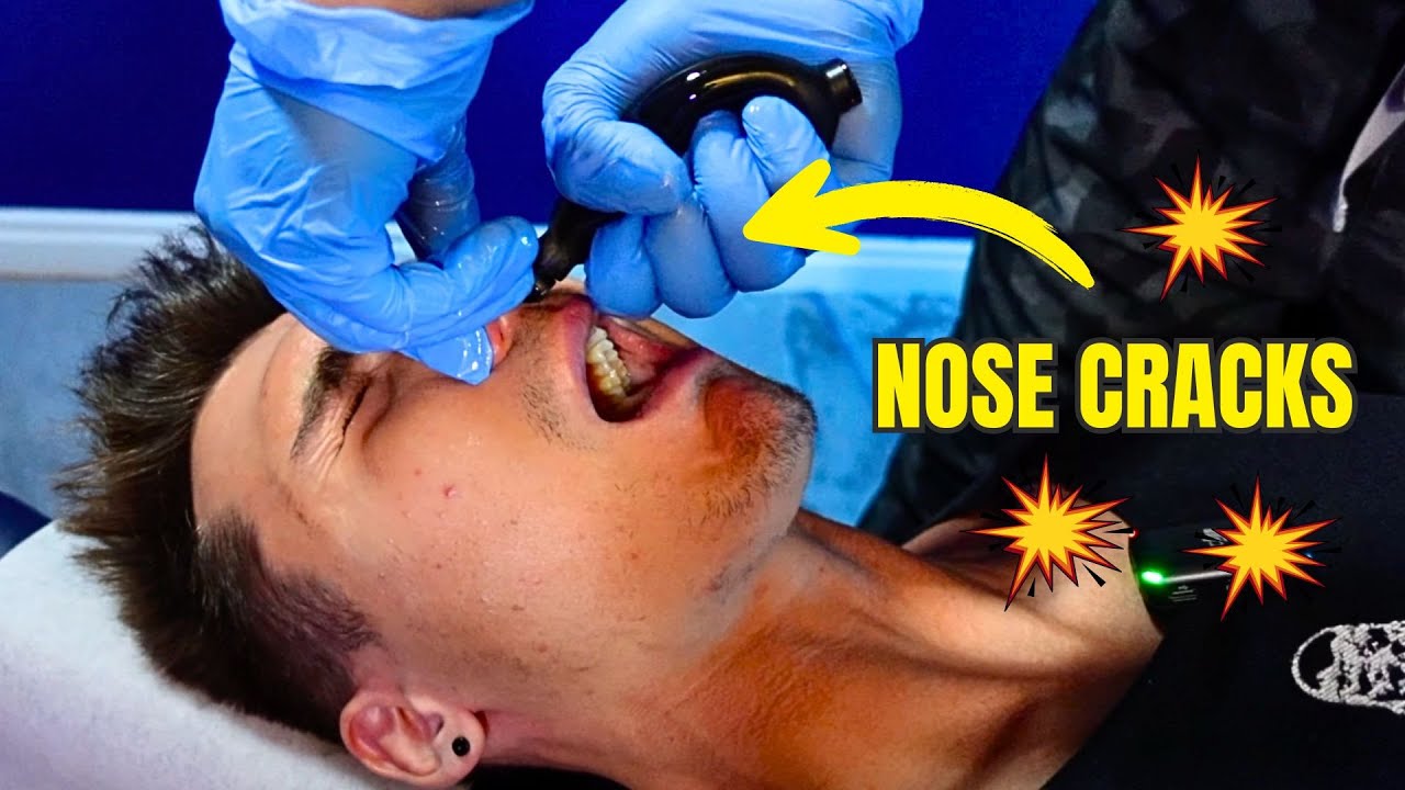 Loud Nose Crack! Sonii Tries Cranial Facial Release - YouTube