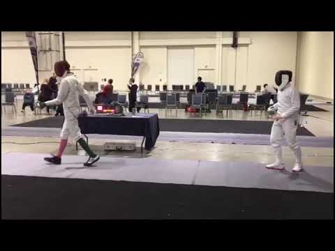 Cobra SYC Y14 men’s epee Derek Rong vs Avery Townsend - YouTube