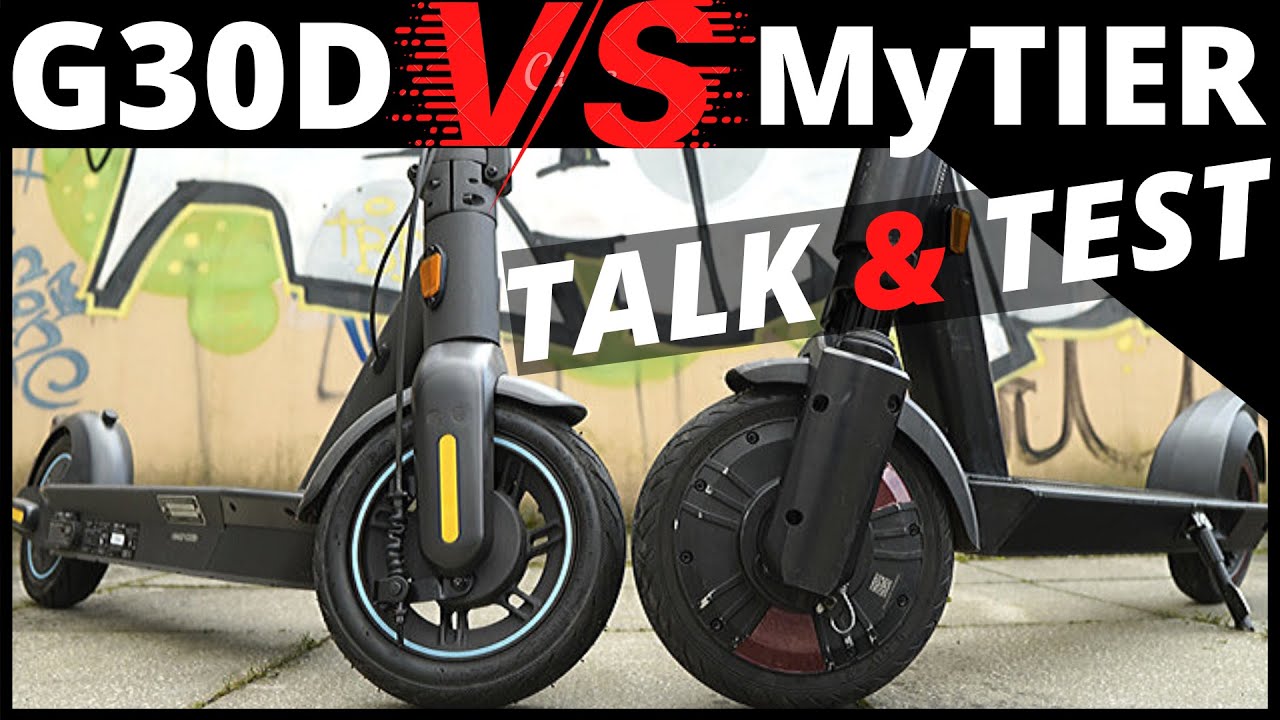 MyTIER Erfahrungsbericht & Test - Vergleich mit Ninebot G30D & SXT Max ...