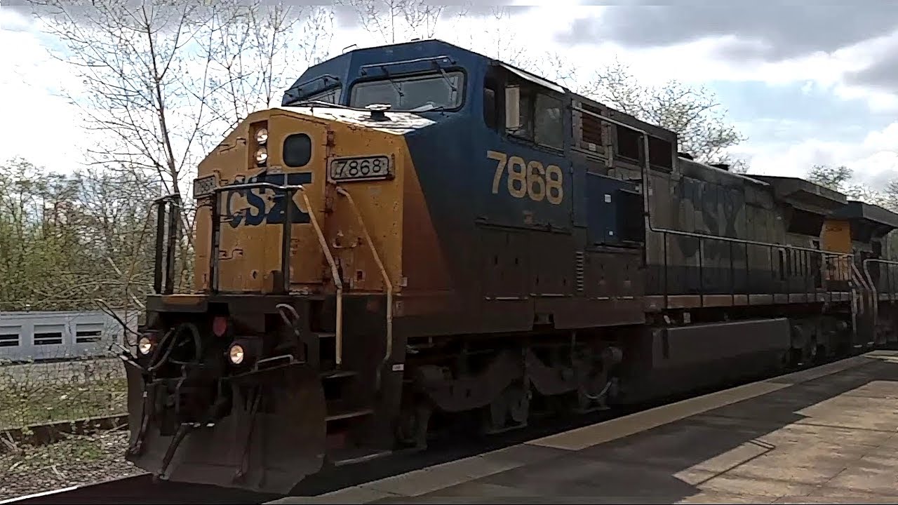 CSX 7868 leading M560-22 eastbound | 4/23/23 - YouTube