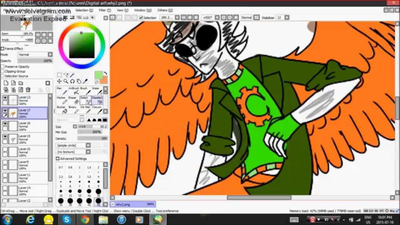 Homestuck || Davepetasprite^2 Speedpaint || Redesign - YouTube