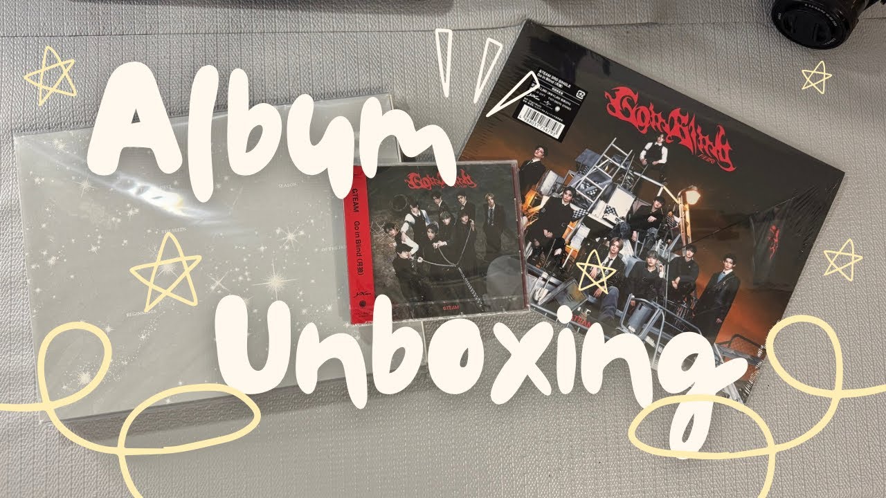 Unboxing 3 &TEAM Albums!! - YouTube