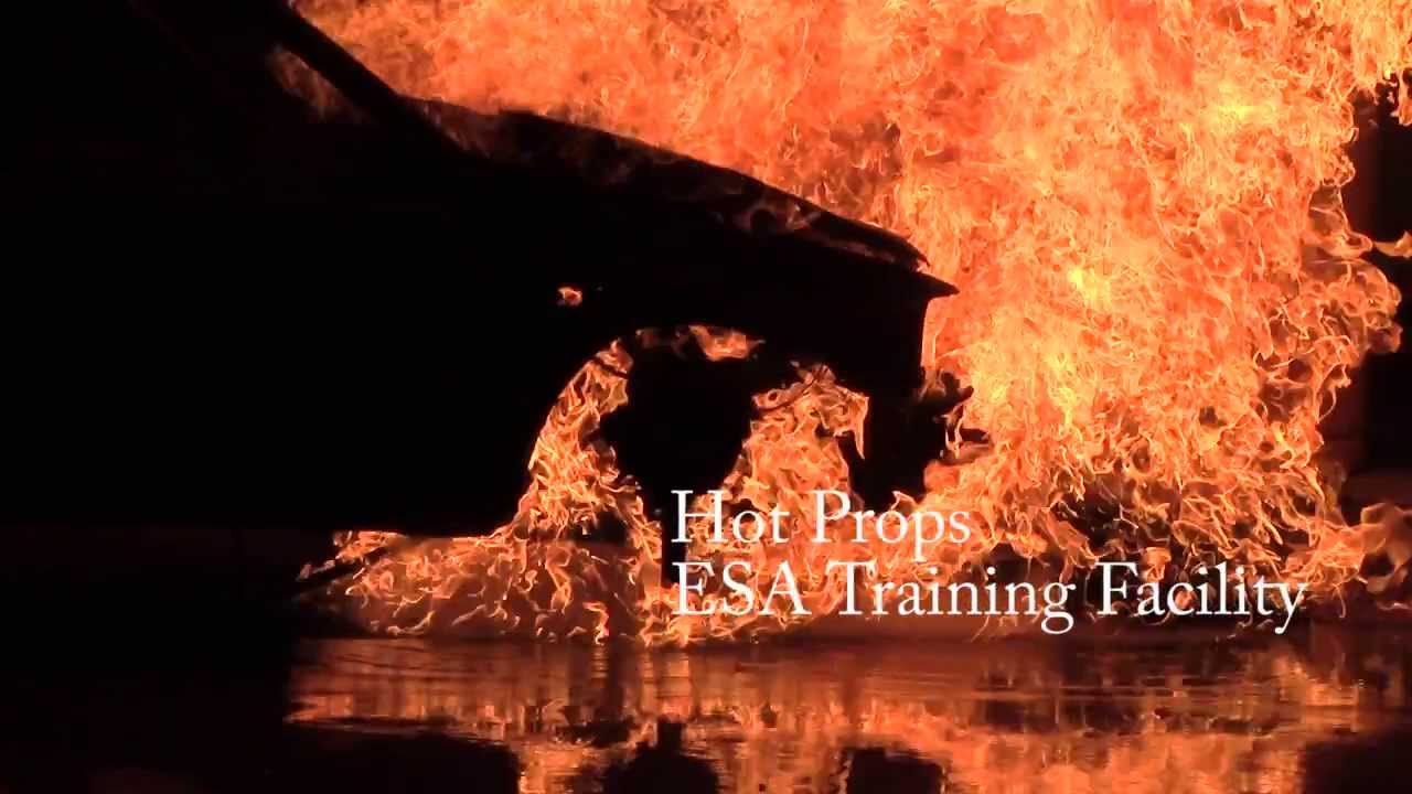Hot Props Car Fire Training - YouTube