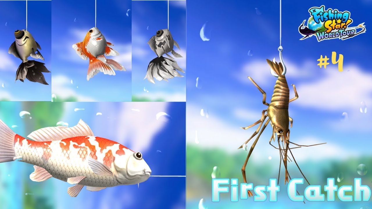 Fishing Star World Tour : Catch All Fishes In The World #4 - YouTube