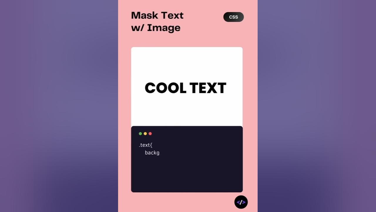 css image masking: stunning effects! 🎭🔥 #coding #shorts #viralvideo - YouTube