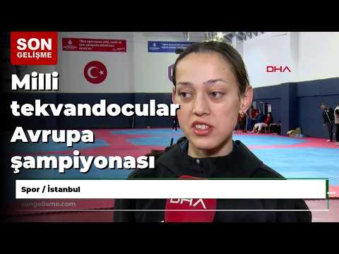 Milli tekvandocular Avrupa şampiyonası öncesi basınla buluştu