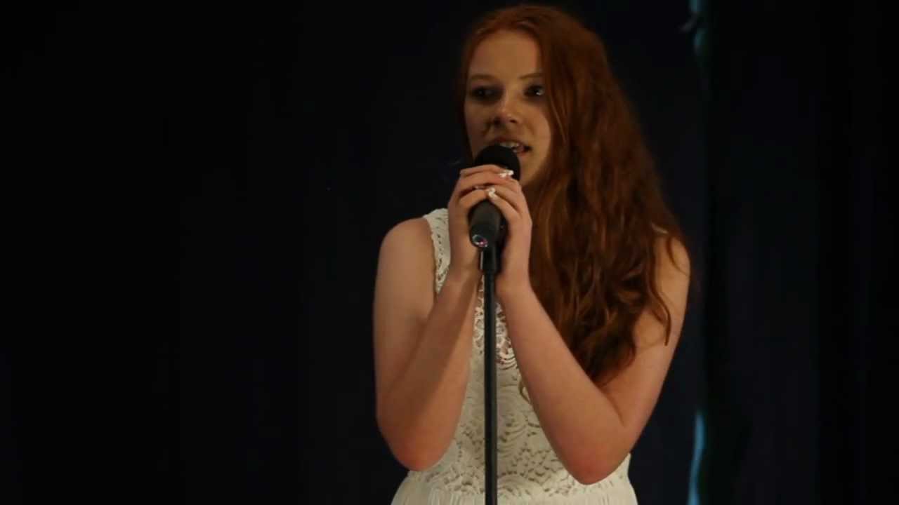 RUBY BURKE singing His Eye Is On the Sparrow (13 years) - YouTube