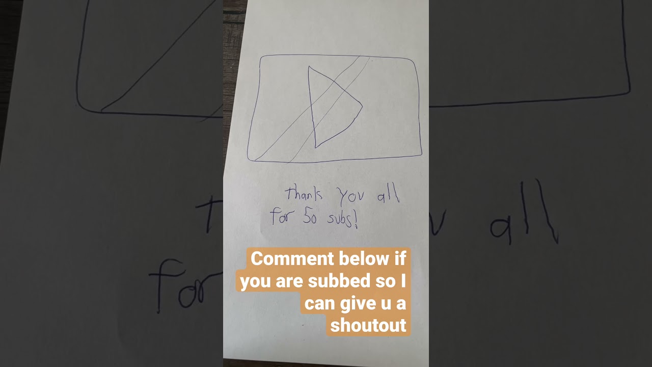 PAPER PLAY BUTTON!!! - YouTube