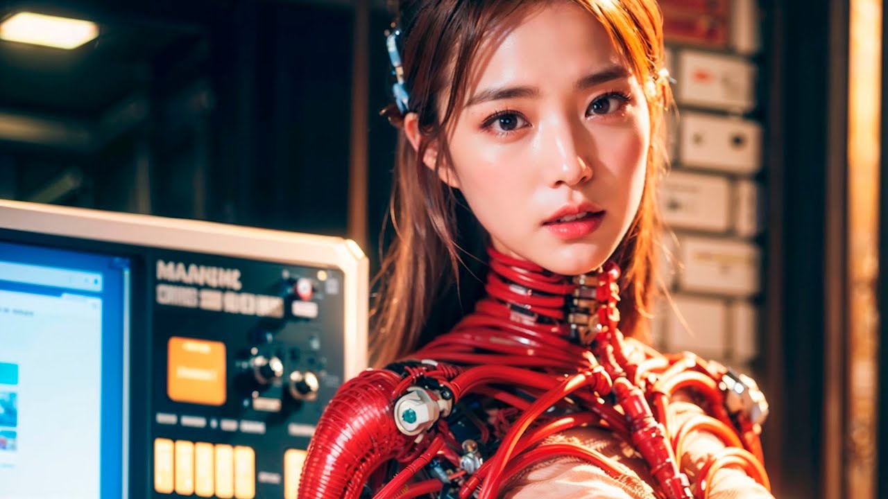 Beautiful Asian biorobot girls | 아름다운 아시아 바이오 로봇 소녀 | AI - YouTube
