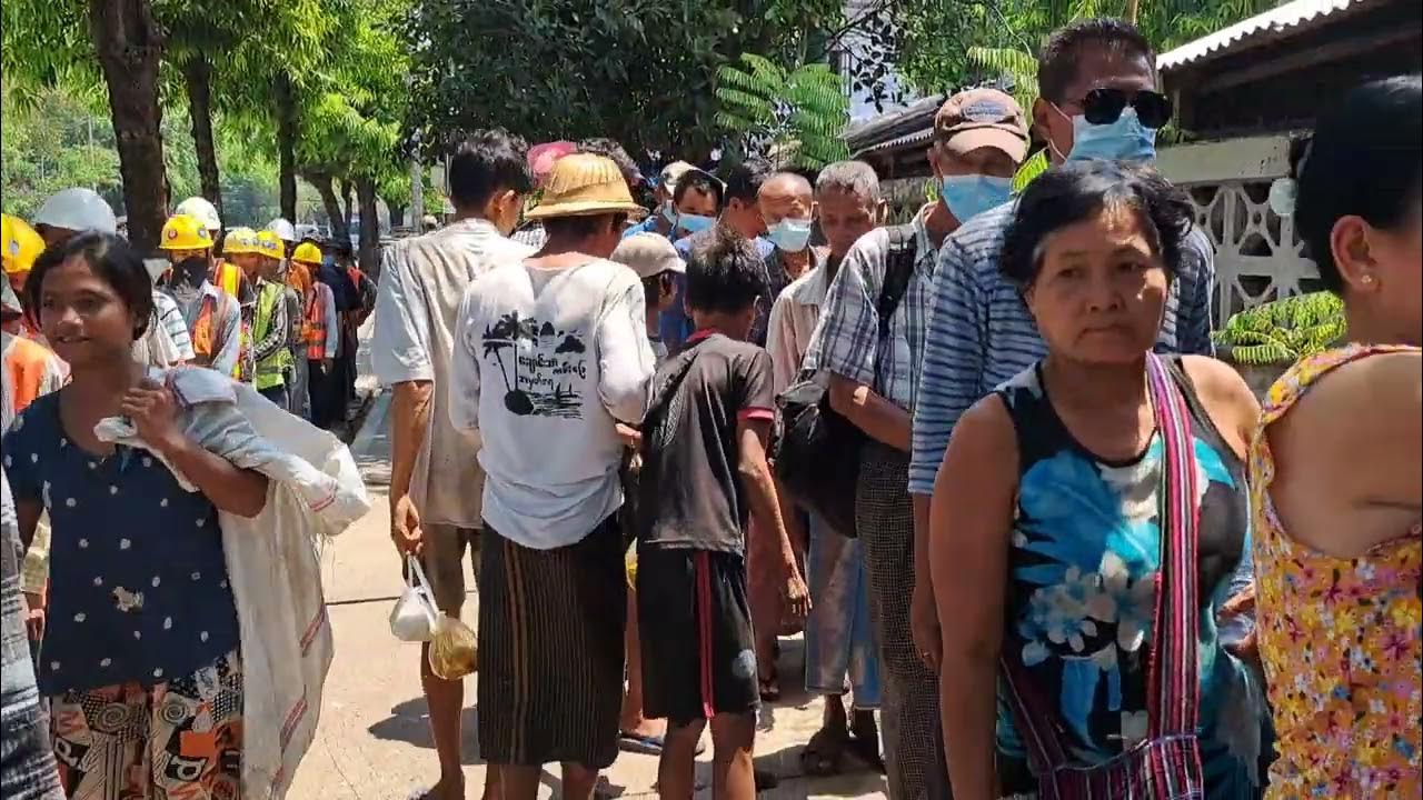 22 3 2023 သရက်တောကျောင်းတိုက် သဘာဝတရားရိပ်သာ၌ နေ့စဥ် ထမင်း ဟင်း အဟာရဒါန