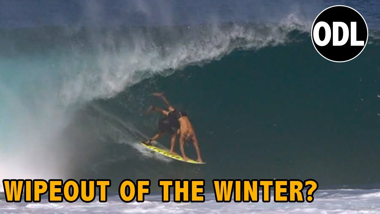 Crazy COLLISION & Concussion At The Pipeline!!! - YouTube