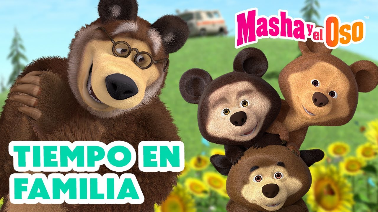 Masha y el Oso Castellano 👧🐻 Tiempo en familia 🐻🧸 Colección de dibujos ...