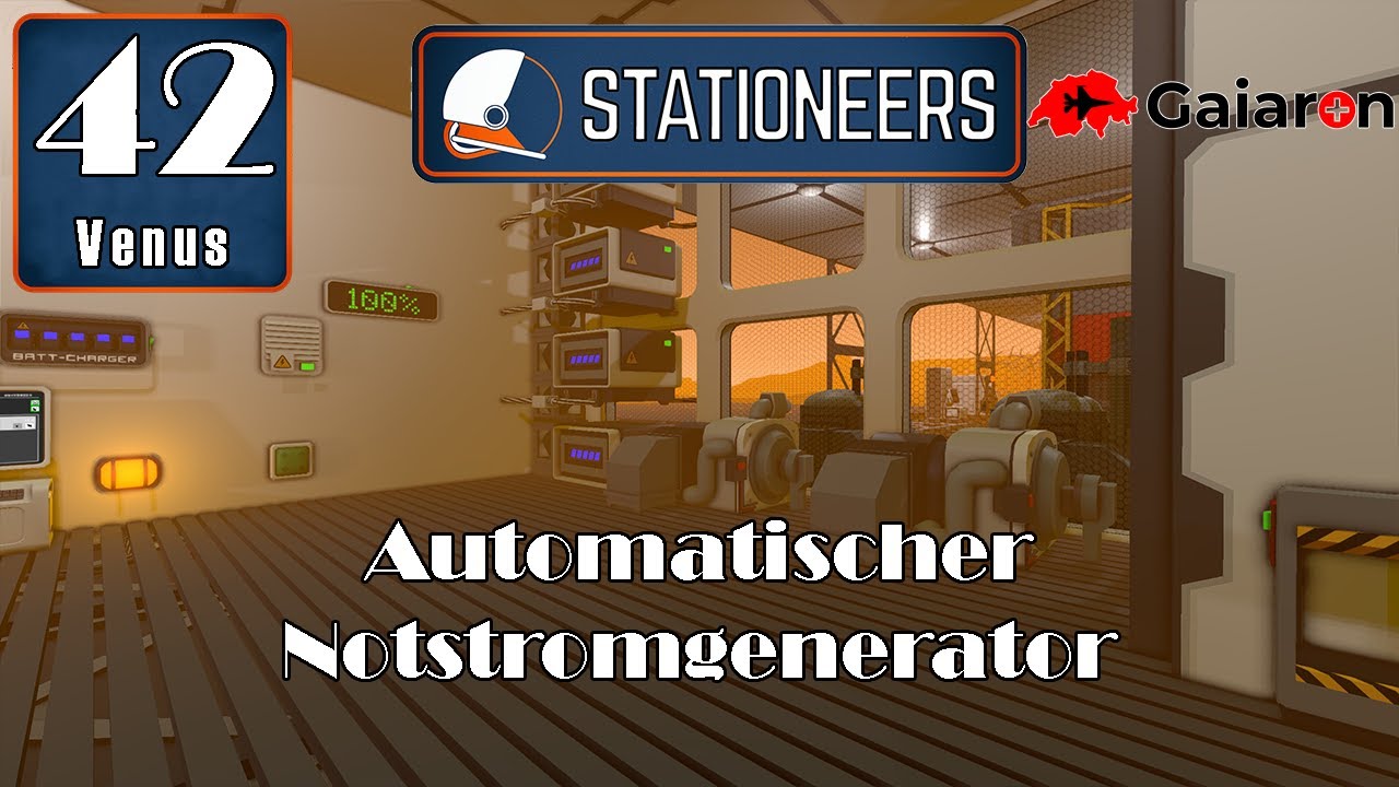 Notstromgenerator Code- Folge 42 - Stationeers Venus Deutsches letsplay - YouTube
