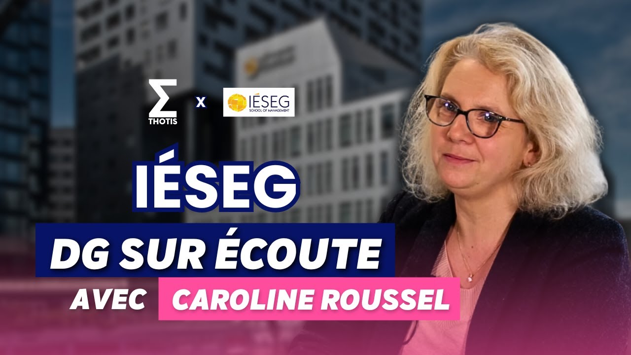 Caroline Roussel, IÉSEG - DG sur Écoute - YouTube