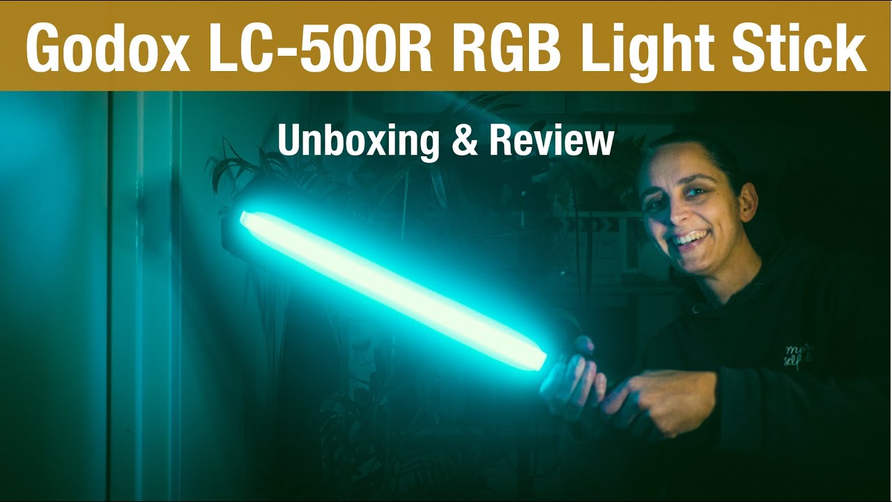 Godox LC500R RGB Light Stick - Unboxing & Review - YouTube