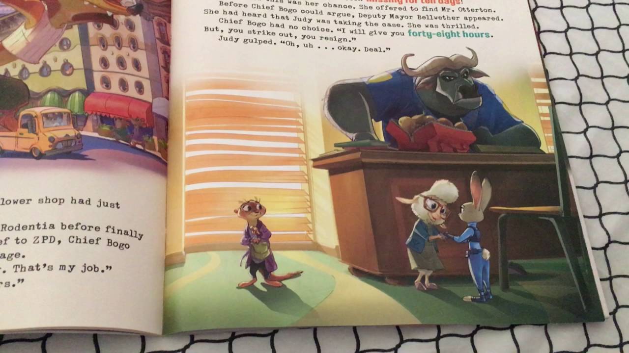 Zootopia Read Along (Narrated by Cindy Robinson) - YouTube
