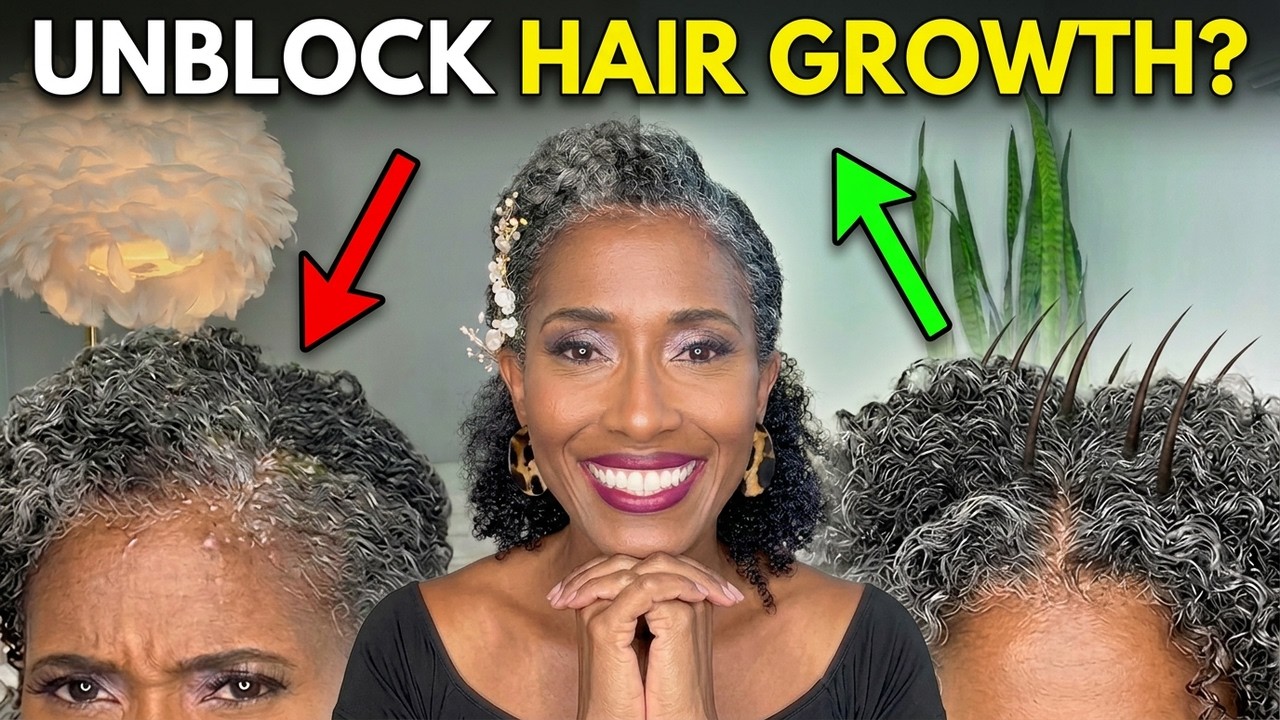 Your Hair Isn't Growing Because of This Scalp Problem! - YouTube