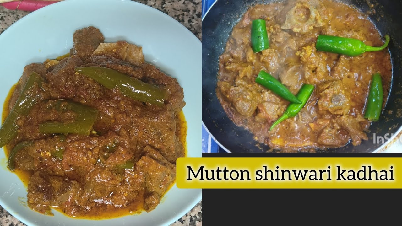 Mutton shinwari kadhai/authentic 100% original recipe/Mutton kadhai ...
