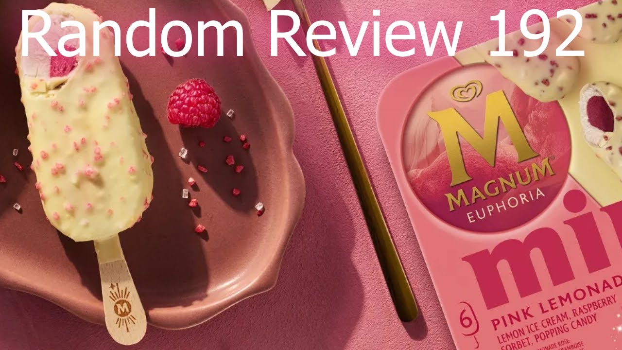 Magnum Euphoria Pink Lemonade - Random Review 192 - YouTube